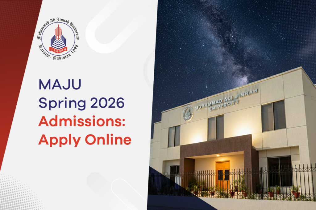 MAJU Spring 2026 Admissions: Apply Online - Muhammad Ali Jinnah University